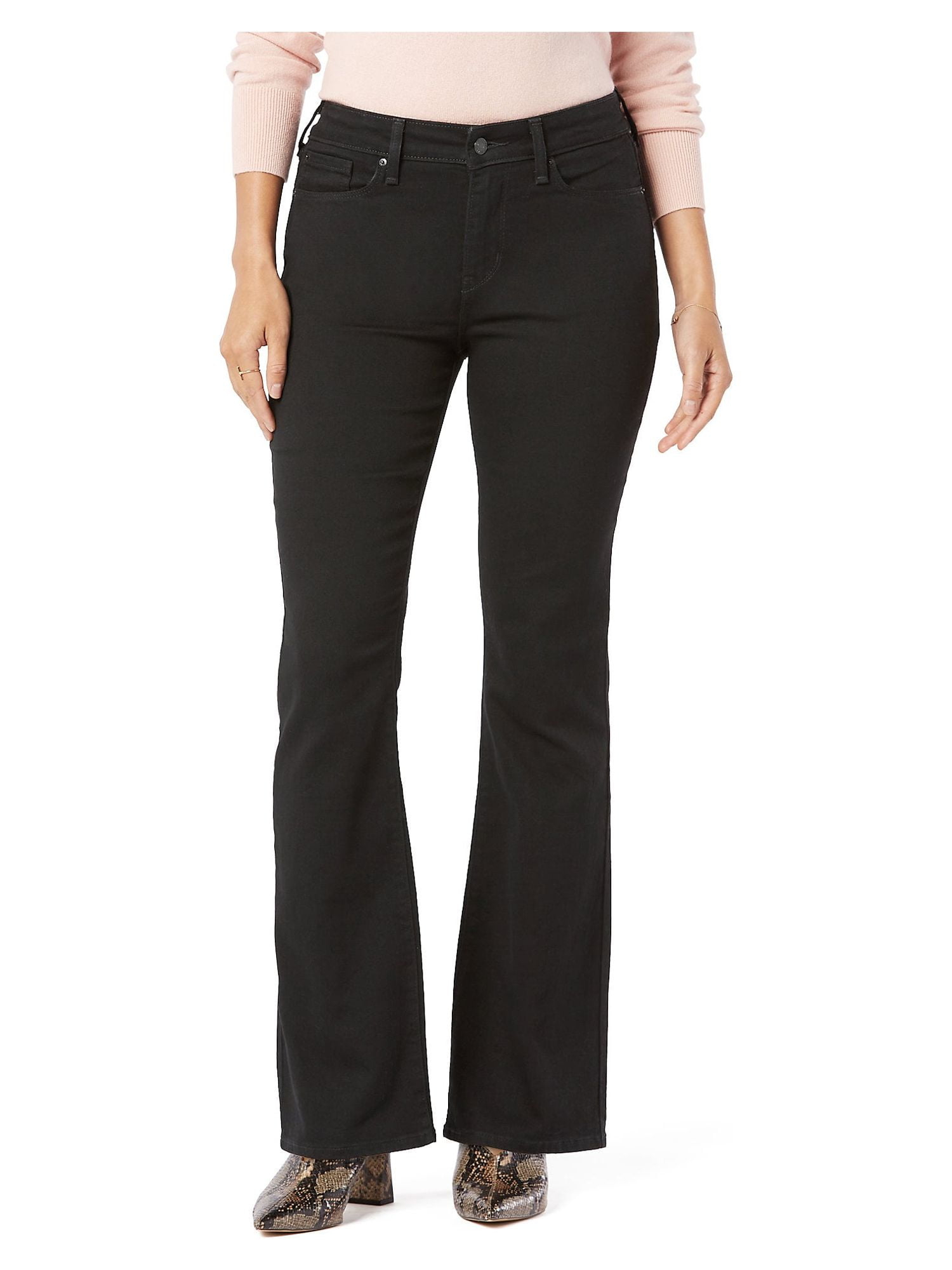 Levi Strauss Signature Women's and Women's Plus Mid Rise Bootcut Jeans ...