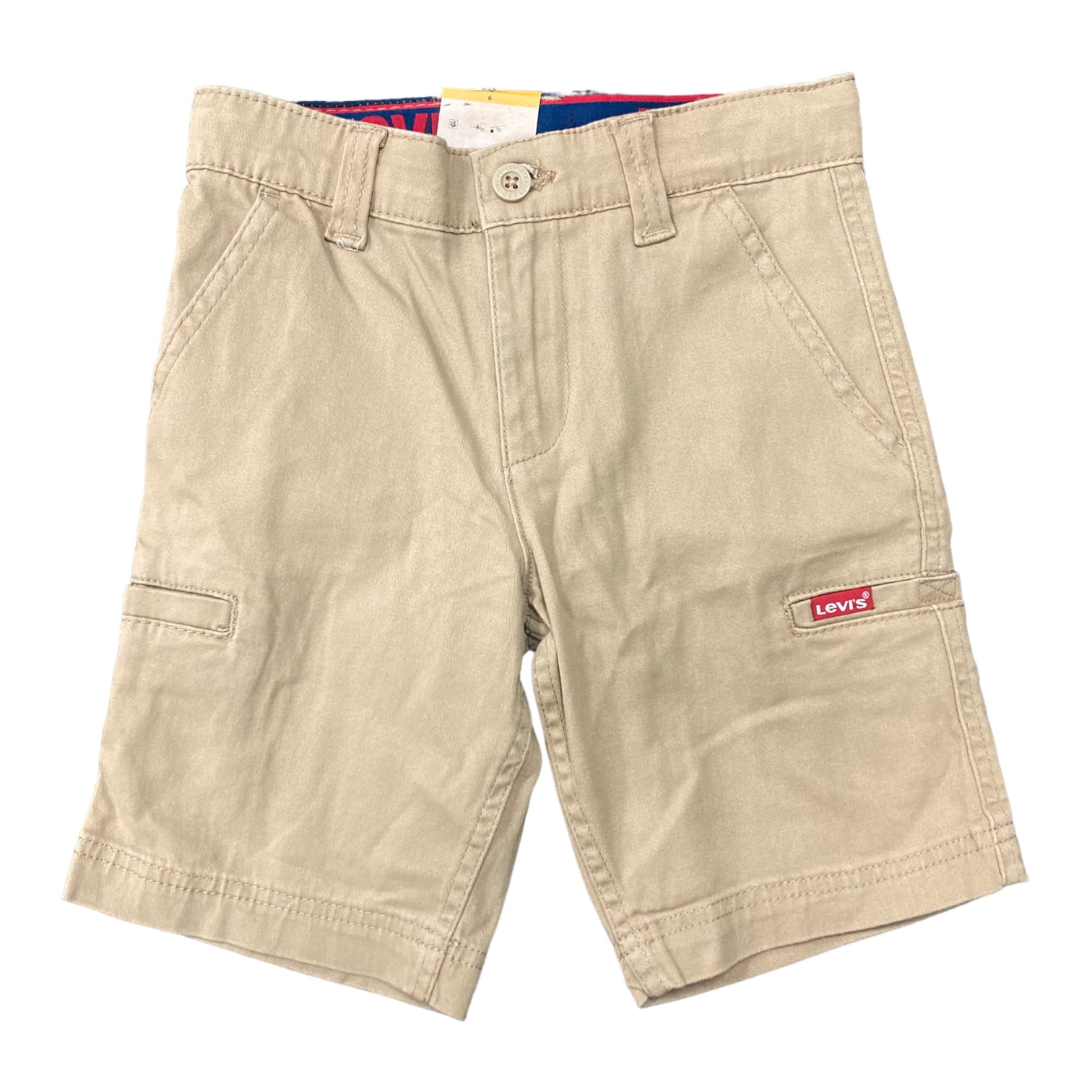 Levi's Boy's Youth Durable Twill Pockets Adjustable Waist Cargo Short ...