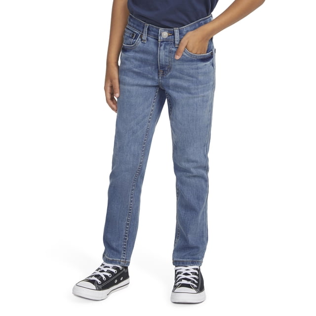 Levi's Boys' 510 Skinny Fit Performance Jeans, Sizes 4-20 - Walmart ...