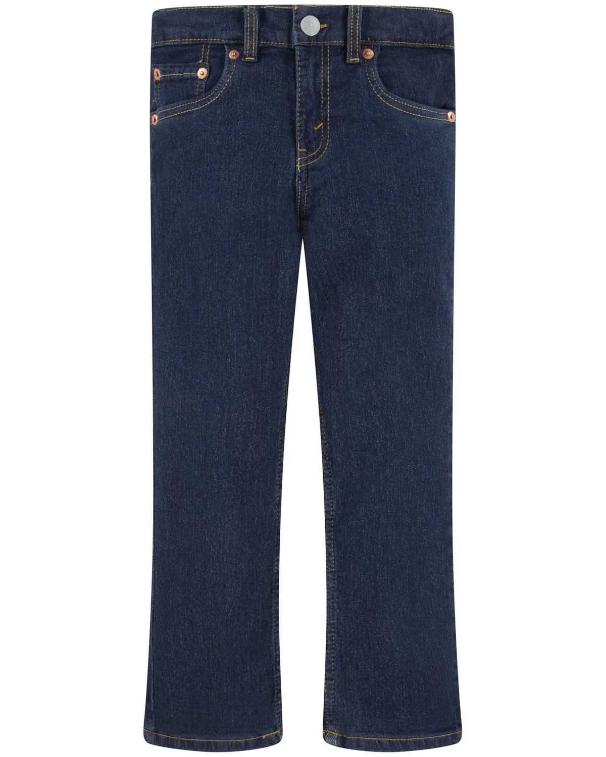 Levi's Boys' Little 517 Pearson Dark Wash Bootcut Stretch Denim Jeans ...