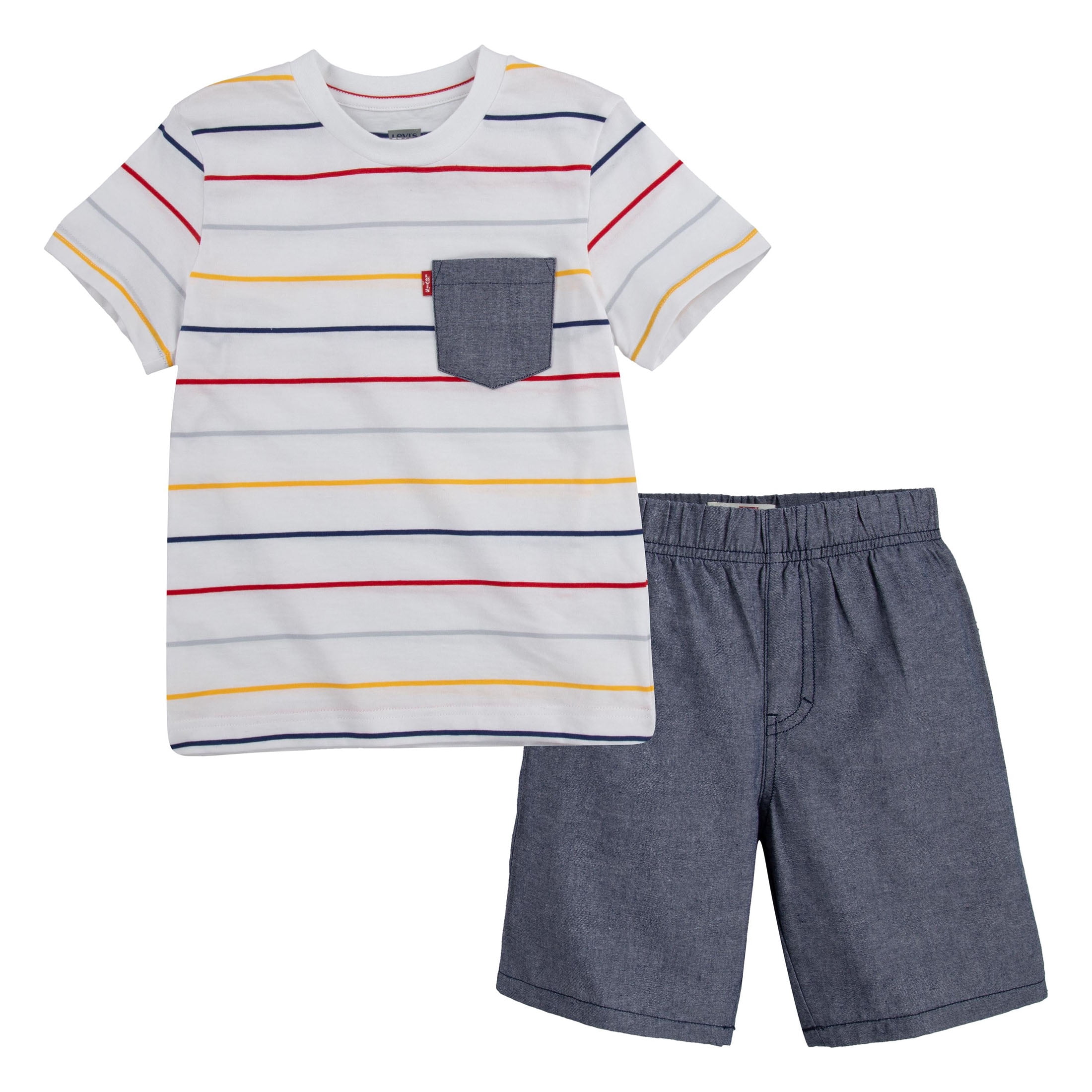 Levi's Boys' T-Shirt and Shorts Set, Sizes 4-7 - Walmart.com