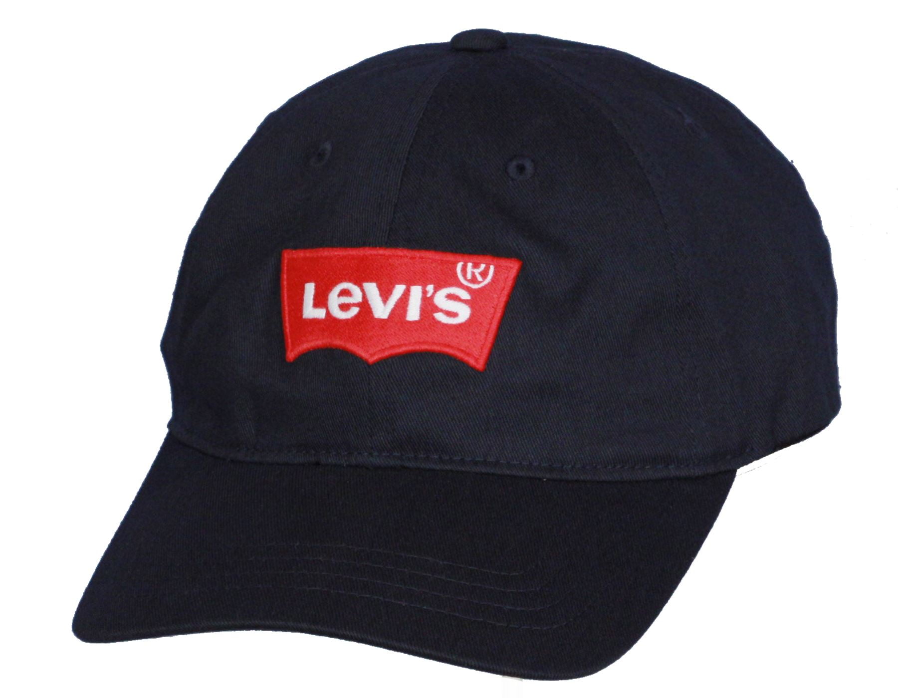 Levi's Classic Twill Curve Flexfit Cap ~ Big Batwing navy - Walmart.com