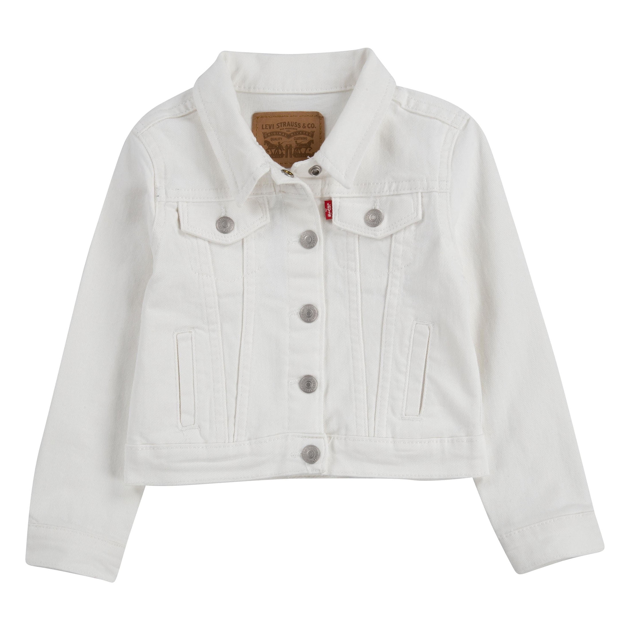 Levi's Girls' Denim Trucker Jacket, Sizes 4-16 - Walmart.com