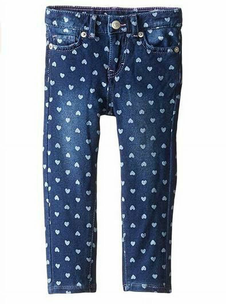 Levi's Girls' Little 710 Super Skinny Fit Knit Jeans, Indigo Night, 5 ...