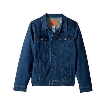 Levi's Girls Denim Trucker Jacket with Signature Pockets, Sizes 4-16 ...