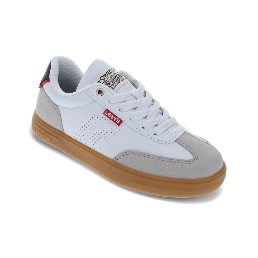 Levi's Kids Zane Poly Canvas Casual Lace Up Sneaker Shoe - Walmart.com