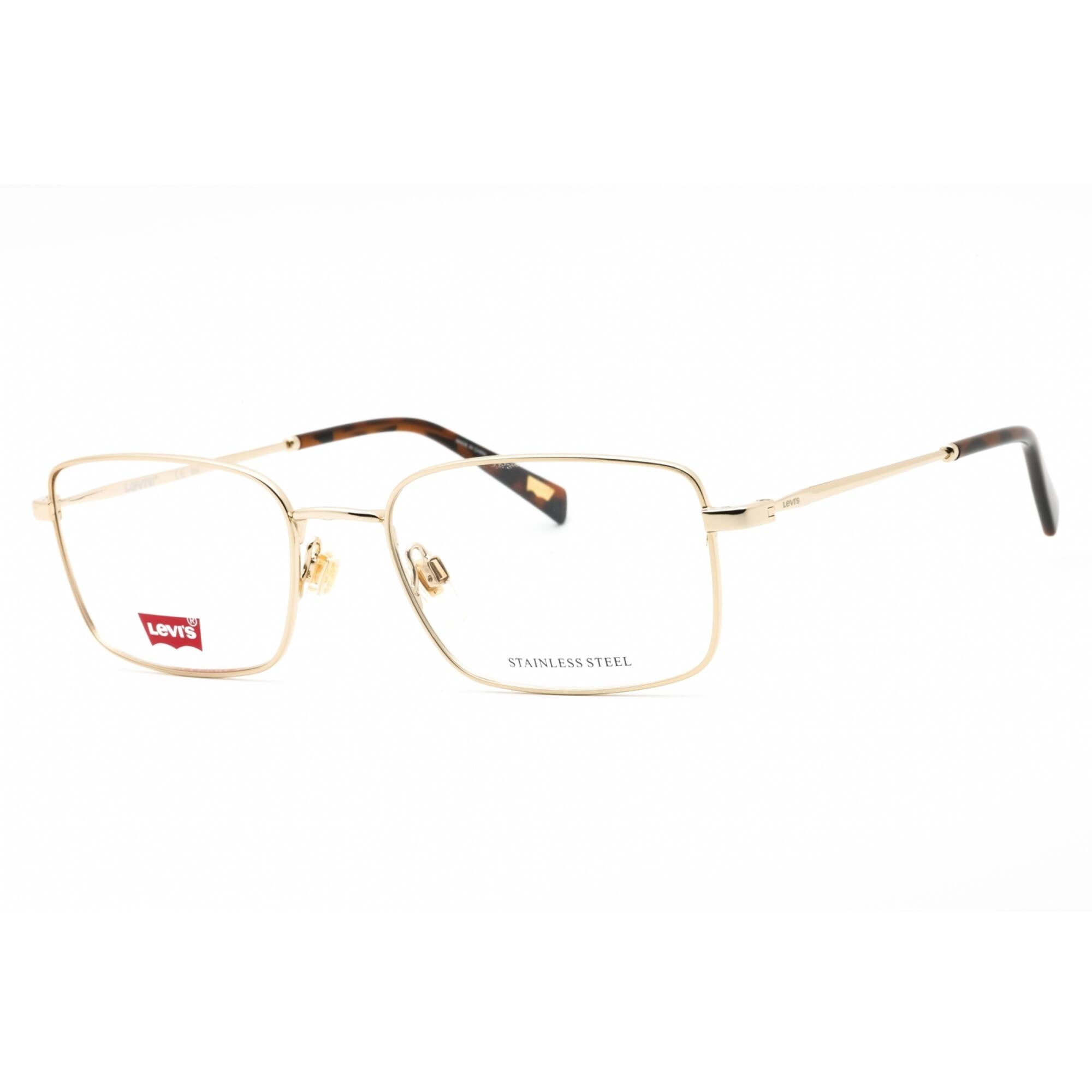 Levi's LV 5039 J5G Men's Gold Metal Rectangular Frame Eyeglasses ...
