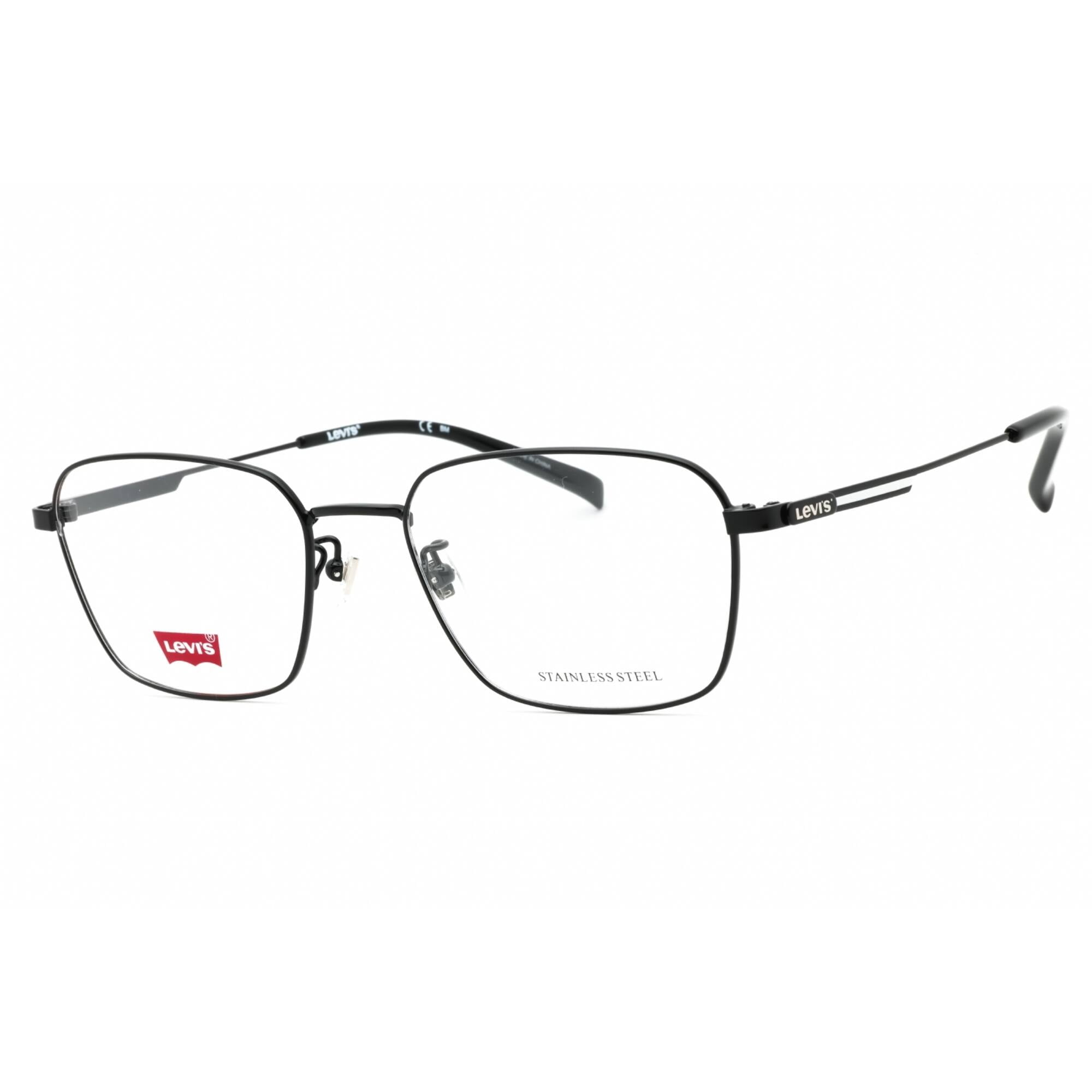 Levi's LV 7067/F/LEV 807 Men's Black Full Rim Frame Eyeglasses ...