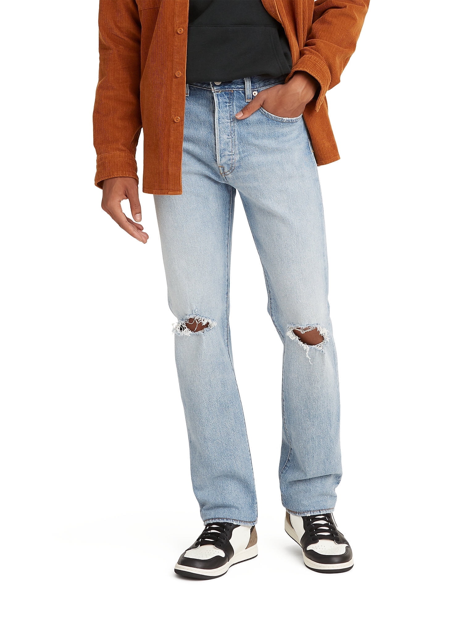 Levi's Men's 501 Original Fit Jeans, Sits at Waist, Button Fly, Regular ...