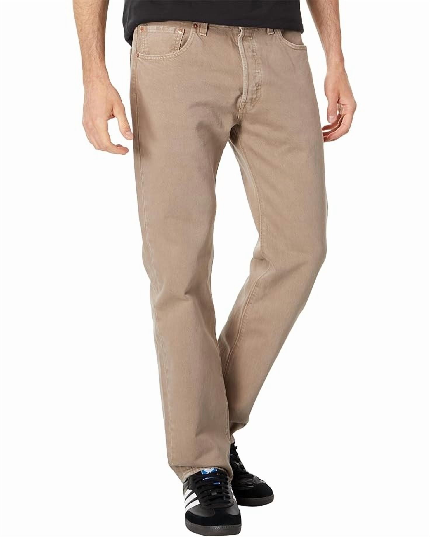 Levi's Men's 501 Original Fit Straight Leg Rigid Denim Jeans - 00501 ...