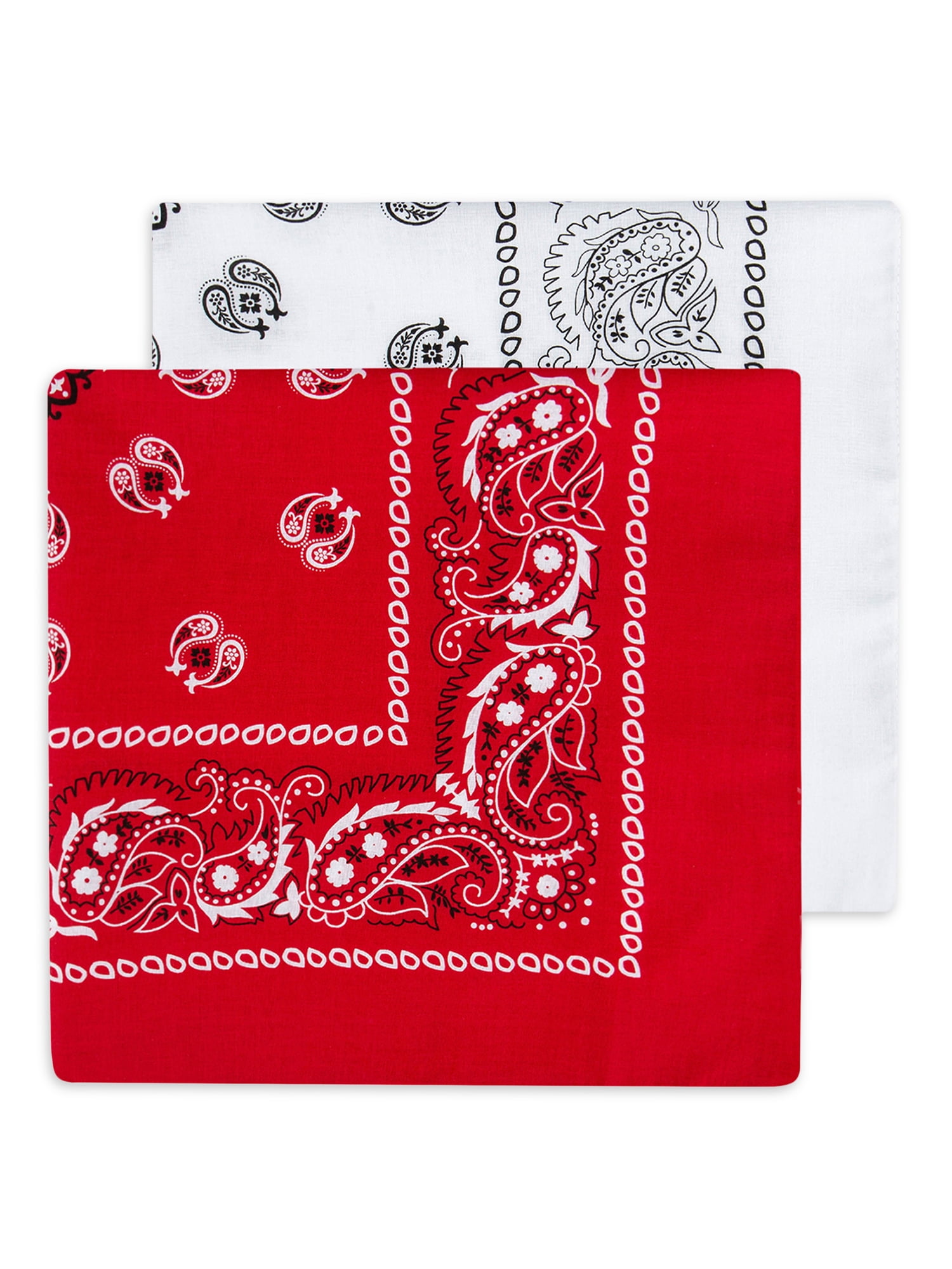 Levi's Men's Classic Paisley Bandana Set - Set of 2 - Walmart.com