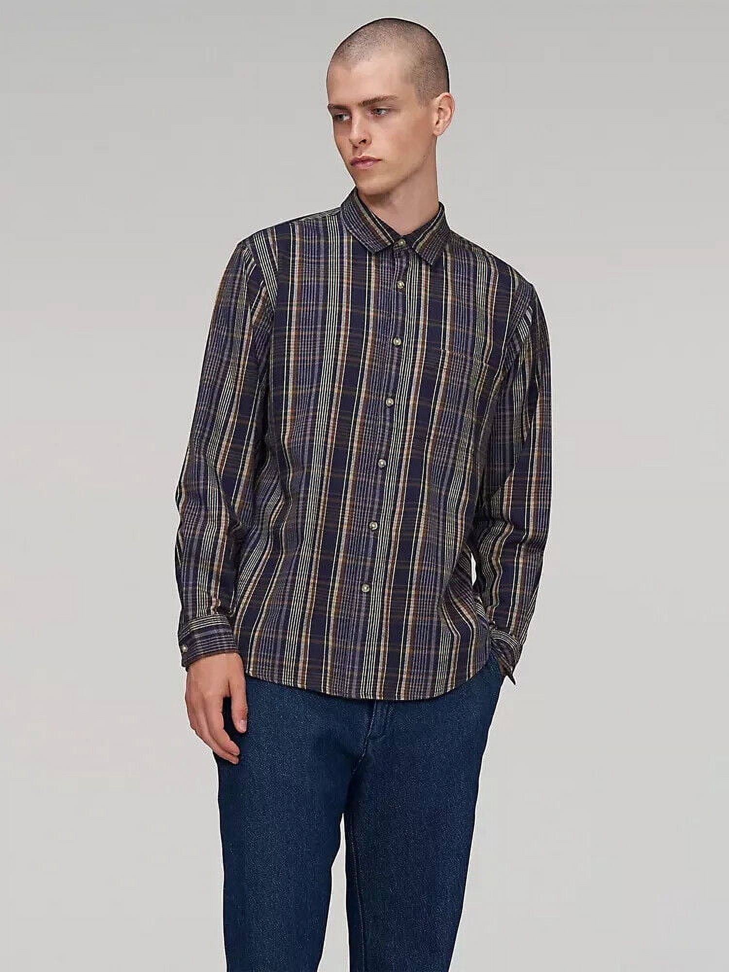 Levi's Men's Premium Made & Crafted New Standard Shirt in Deanli-Medium ...
