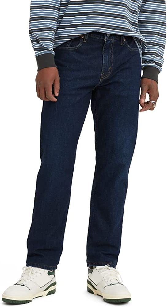 Levi's Mens 502 Regular Fit Stretch Tapered Jeans - Walmart.com