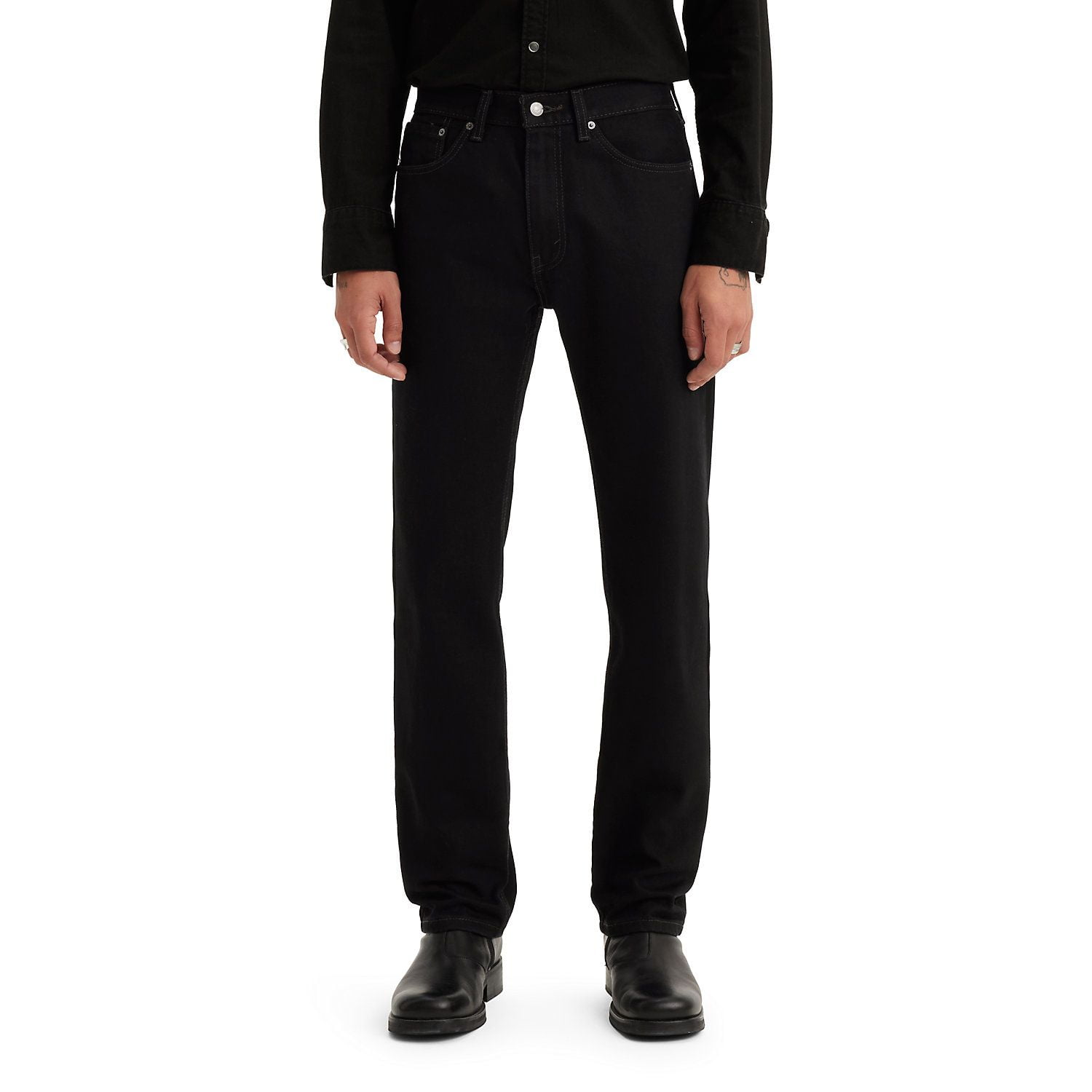 Levi's Men's 505 Prewashed Regular Straight Leg Jeans - 005050216 31W x ...