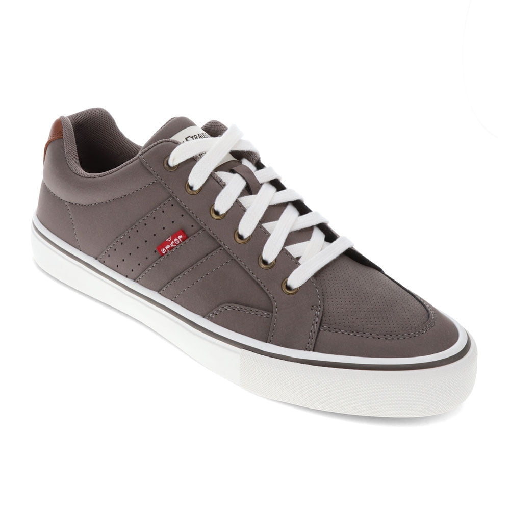 Levi's Mens Avery Synthetic Leather Casual Lace Up Sneaker Shoe ...