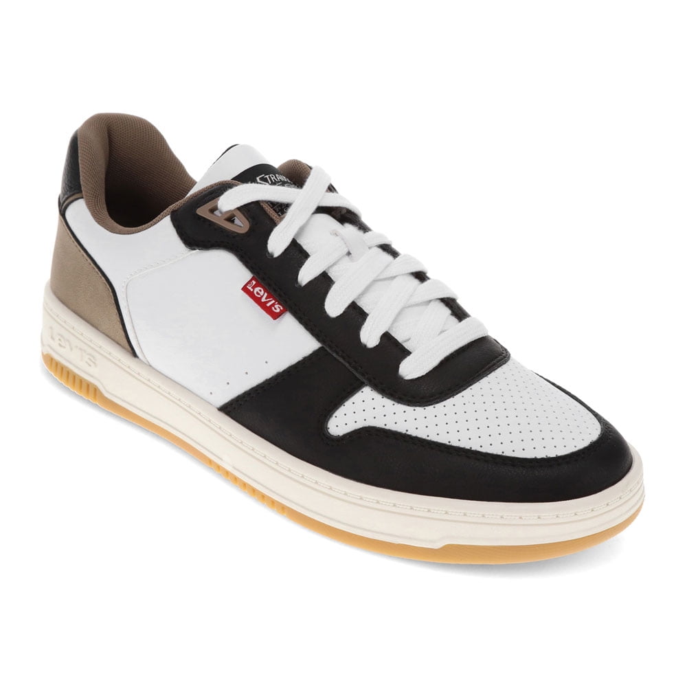 Levi's Mens Drive Lo Synthetic Leather Casual Lace Up Sneaker Shoe ...