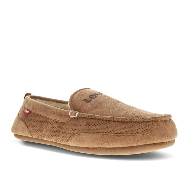 Levi's Mens Harlin 2 Microsuede Venetian House Shoe Slippers - Walmart.com