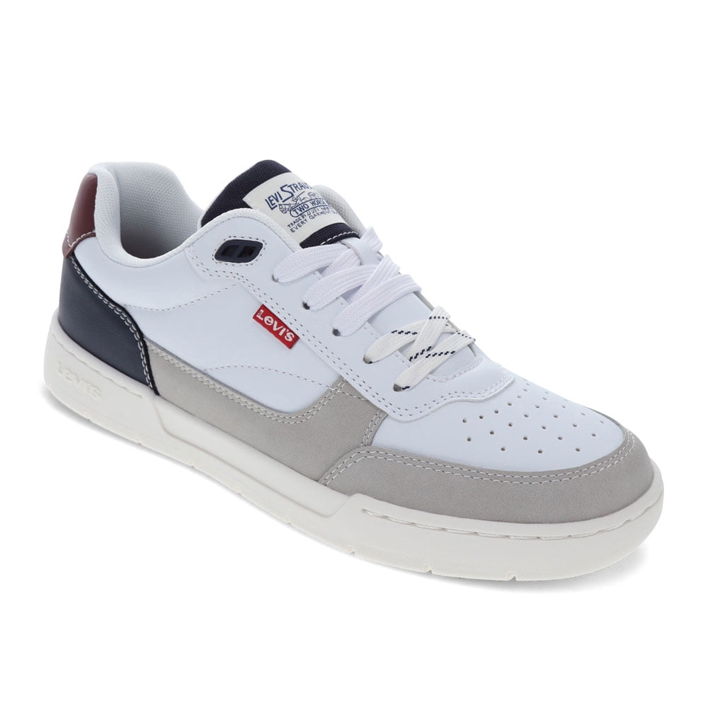 Levi's Mens La Jolla Synthetic Leather Casual Lace Up Sneaker Shoe ...