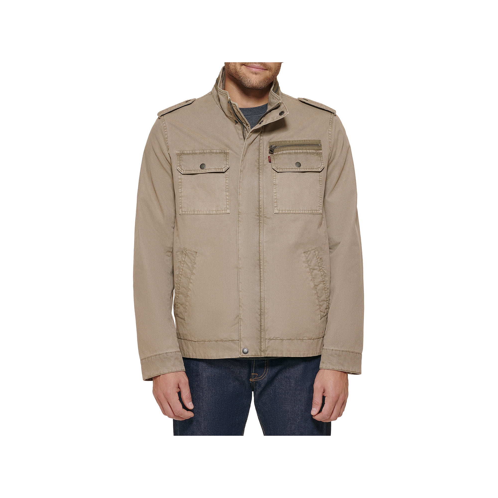 Levi 's Mens Lined Midweight Work Jacket - STONE MEDIUM - Walmart.com