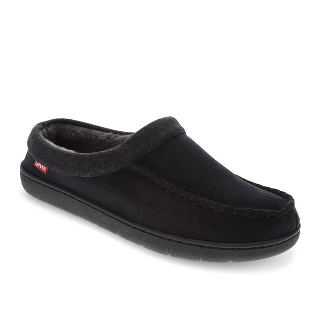 Levi's Mens Victor Microsuede Clog House Shoe Slippers - Walmart.com