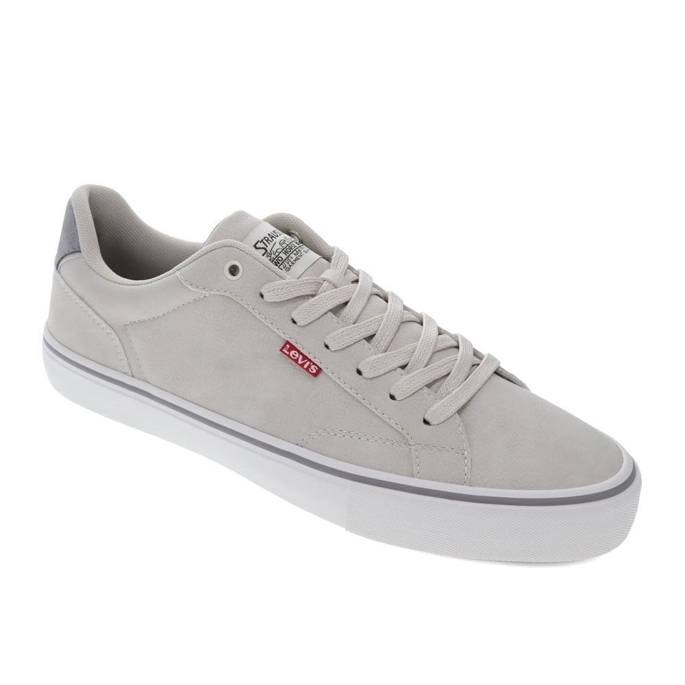 Levi's Mens Vince Synthetic Leather Casual Lace Up Sneaker Shoe ...