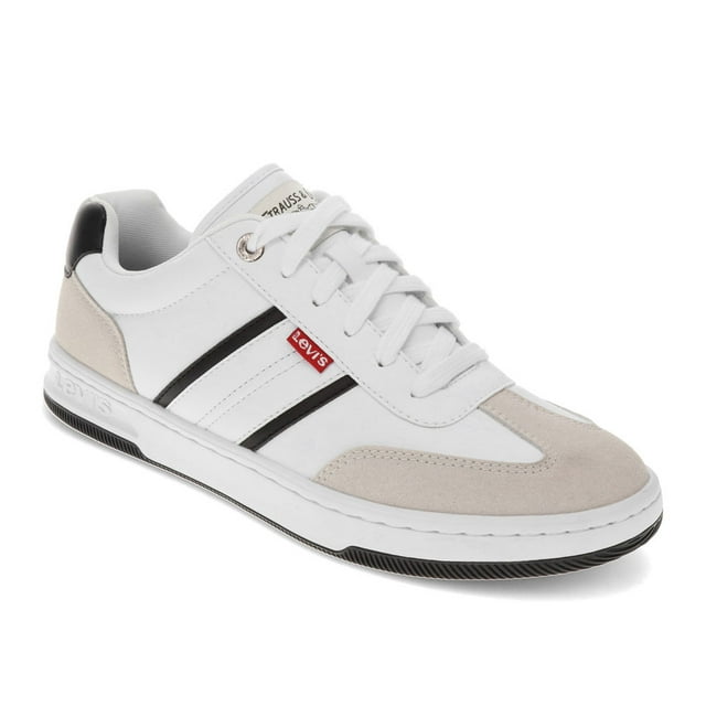 Levi's Mens Zane Synethetic Leather Casual Lace Up Sneaker Shoe ...