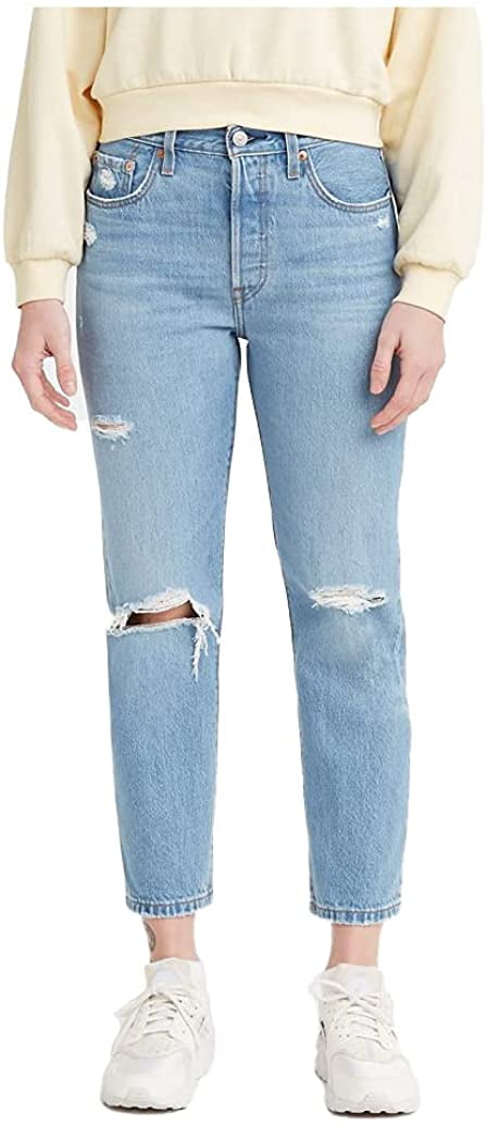 Levi's Original Red Tab Women's 501 Original Cropped Jeans - Walmart.com