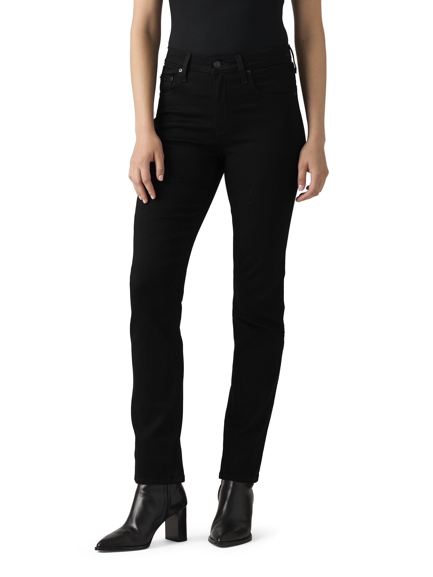 Levi's Original Red Tab Women's 724 High-Rise Straight Jeans - Walmart.com