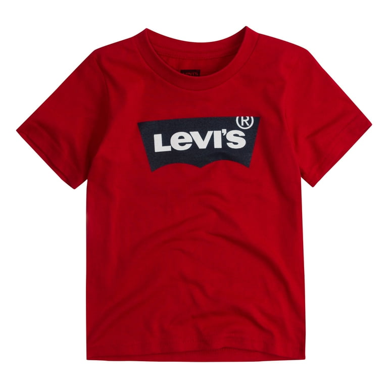 Levi s Toddler Boys Short Sleeve Batwing T Shirt Sizes 2T 4T Walmart