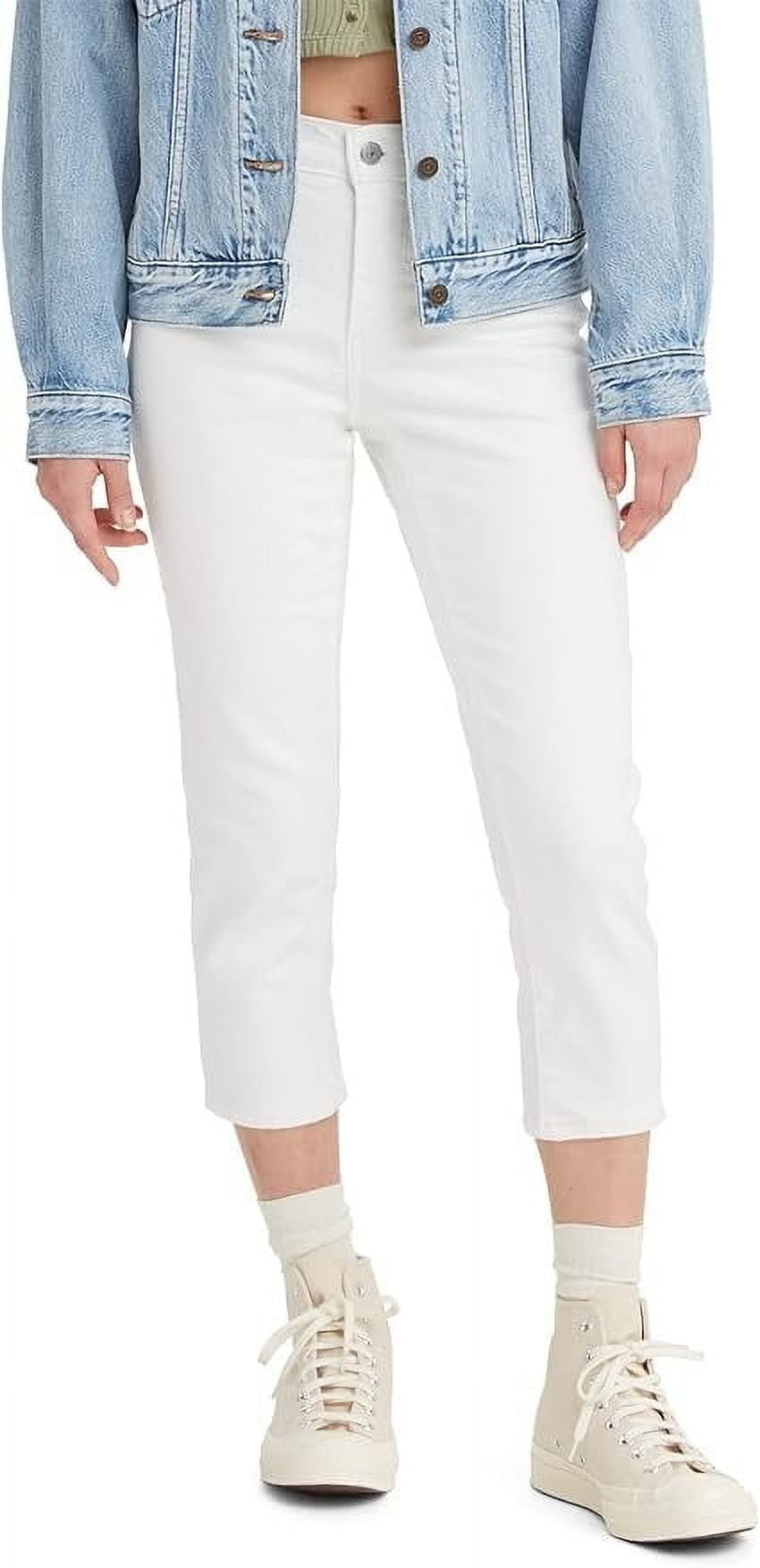 Women's Levi's® 311 Shaping Capris Color: Soft Clean White Size: 27(US ...