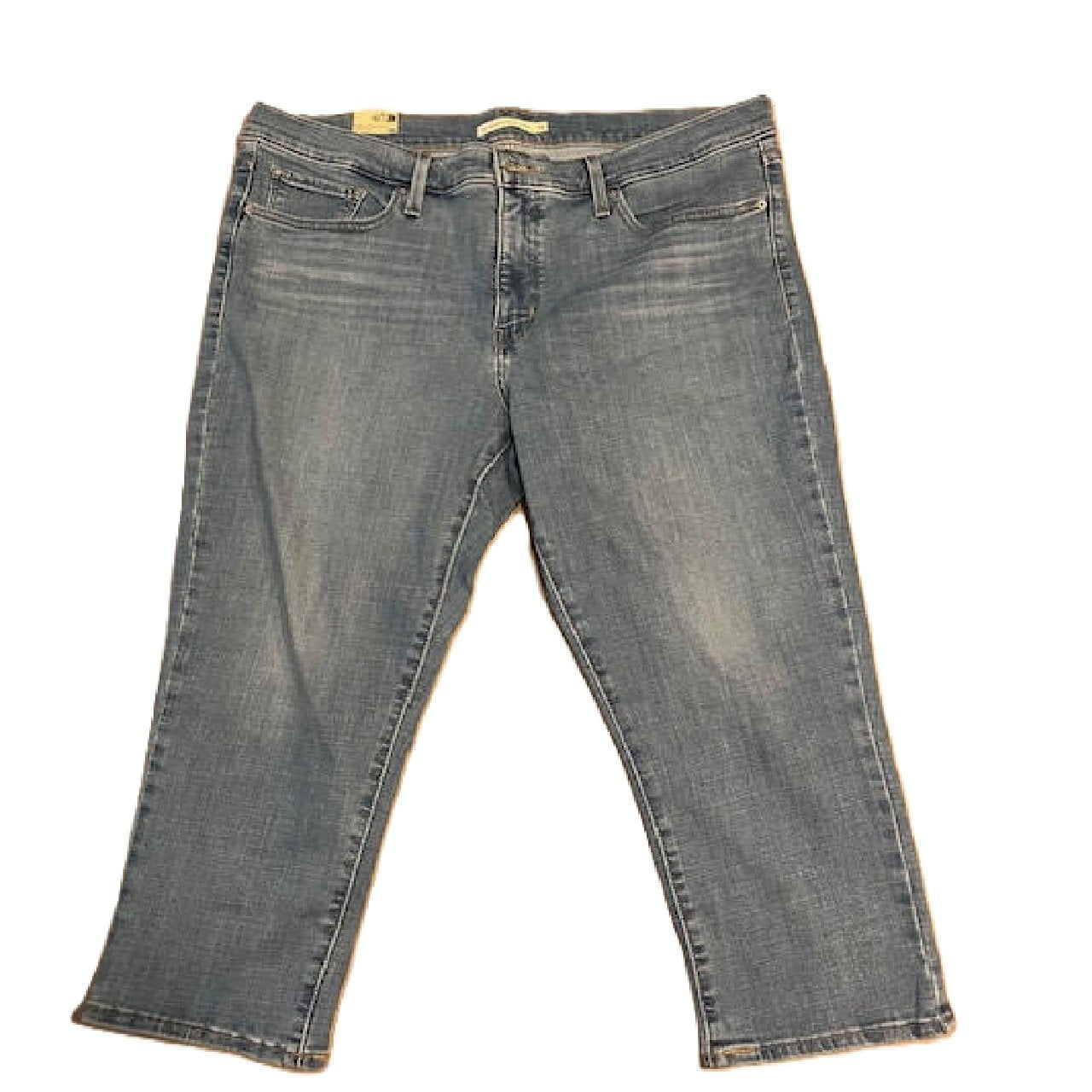 Levi's Women's 311 Shaping Capri Jeans, Lapis Level, 34 x 22 - Walmart.com