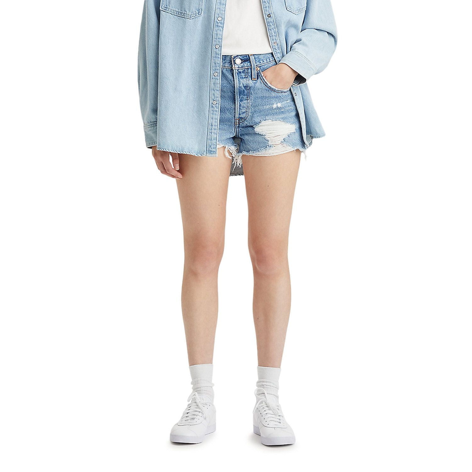 Levi's Women's 501 Original Shorts (Also Available in Plus), (New ...