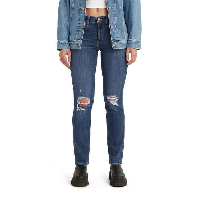 Levi's® Women's 724 High-Rise Straight Jeans - Walmart.com