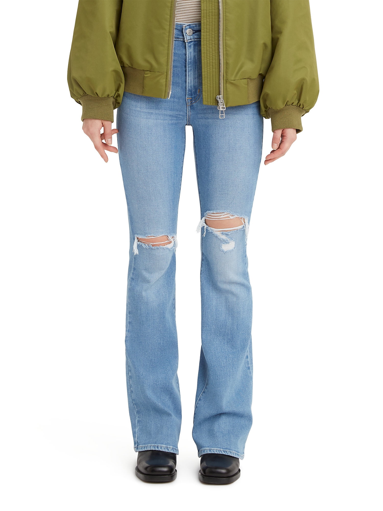 Levi's Women's 726 High Rise Flare Jean - Walmart.com