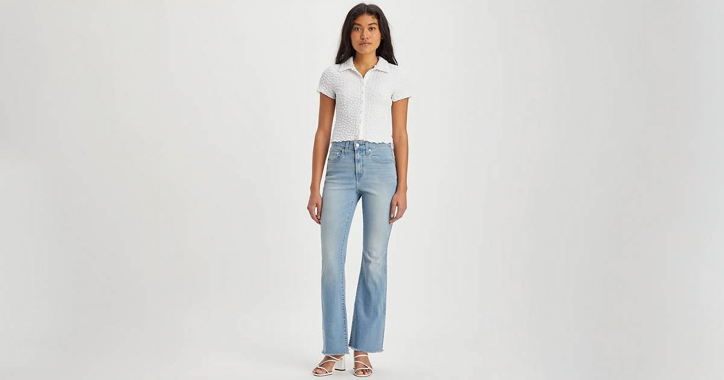 726 High Rise Flare Women's Jeans - Walmart.com