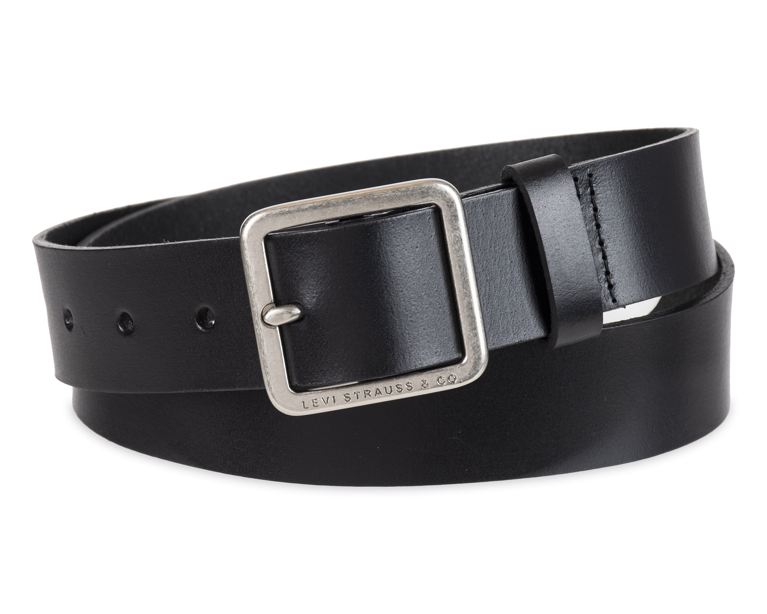 Levi's Women's Casual Square Center Bar Buckle Belt - Walmart.com