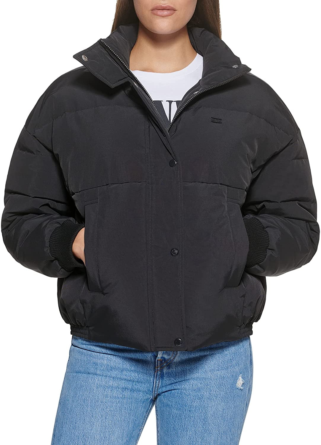 Levi's Women's Cinch Waist Puffer Jacket - Walmart.com