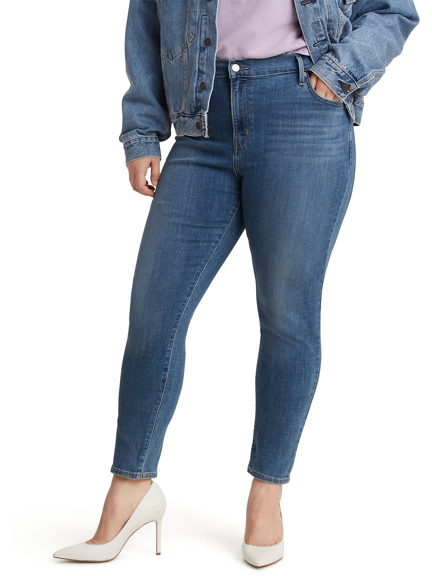 Levi's Women's Plus Size 721 Hi Rise Skinny Jeans - Walmart.com