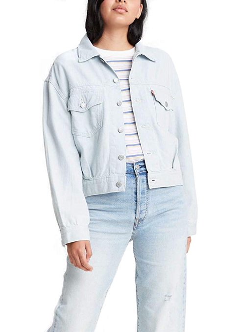 Wrangler 74260PW Blanket Lined Denim Jacket Denim 48 - Walmart.com
