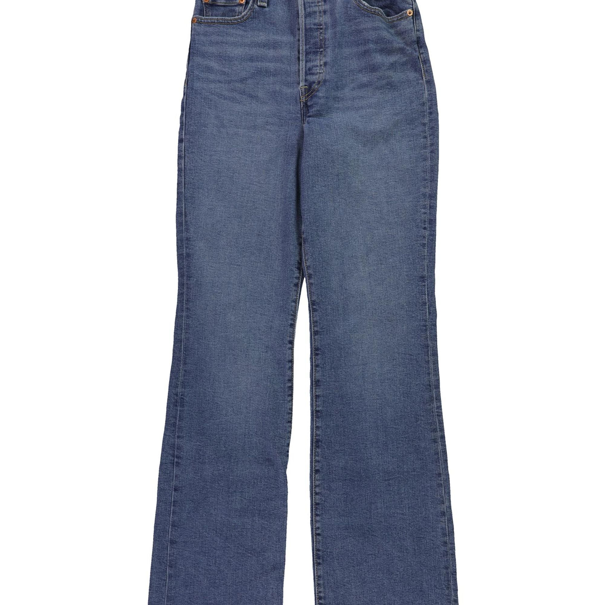 Levi's Womens Ribcage Bootcut Straight Leg Jeans, Blue, 29 - Walmart.com