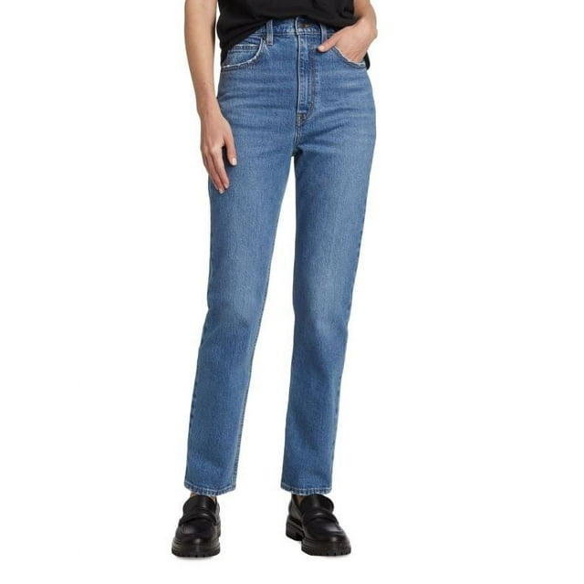 Levi's Womens Ultra High Rise Slim Straight Leg Jeans - Walmart.com