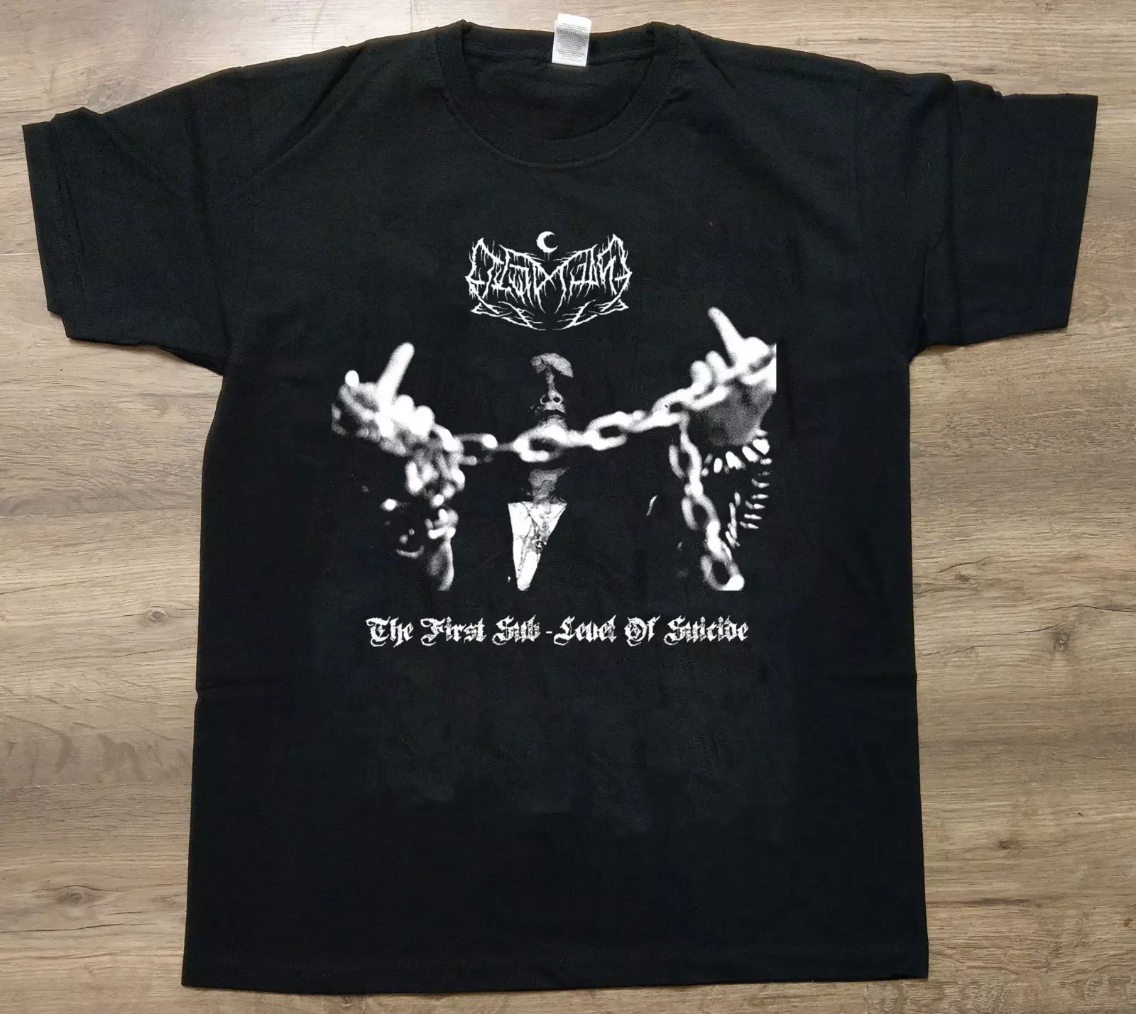 Leviathan Band The First Sub-level Of Suicide Black All Size T-shirt ...