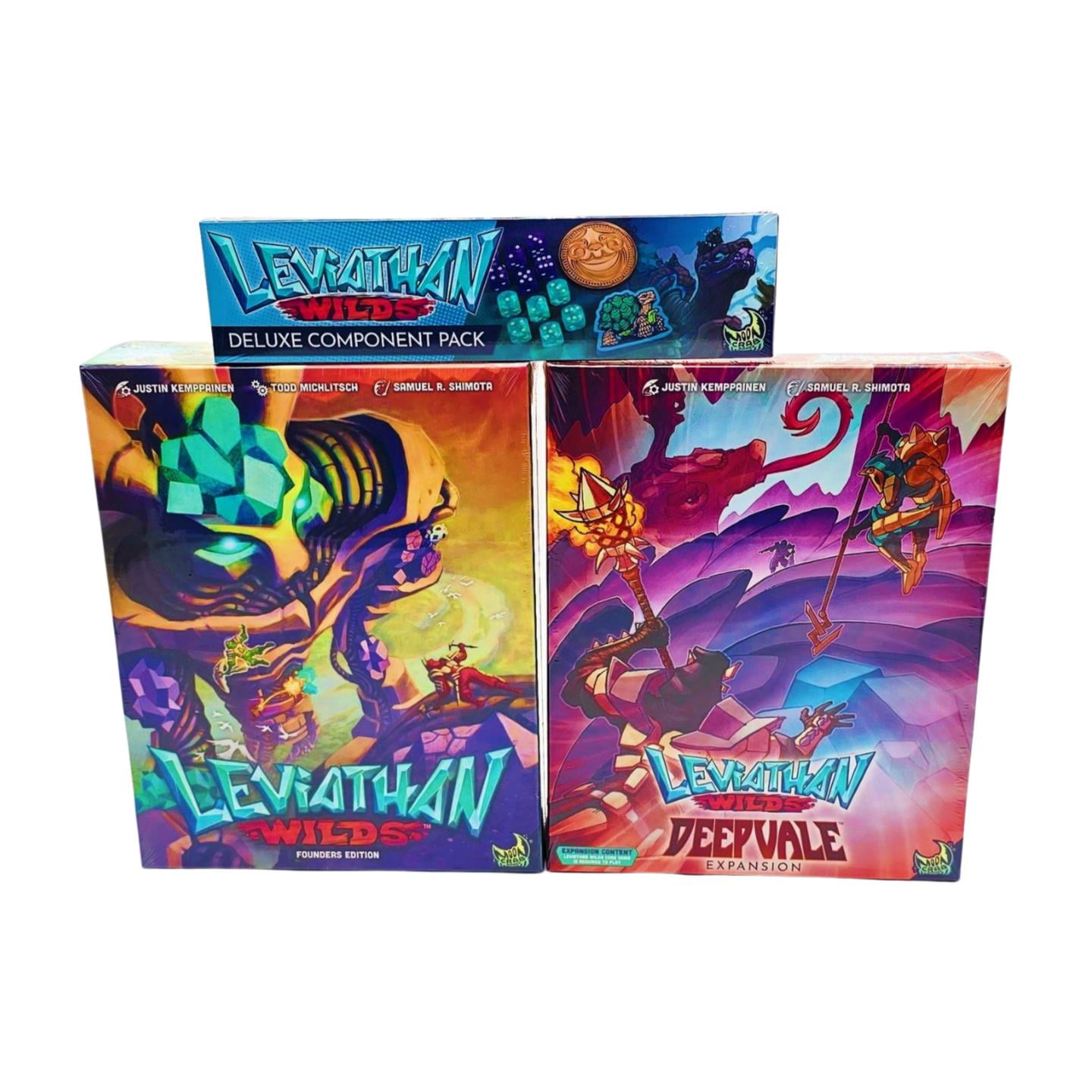Leviathan Wilds Kickstarter Founders Edition by Moon Crab Games SEALED ...