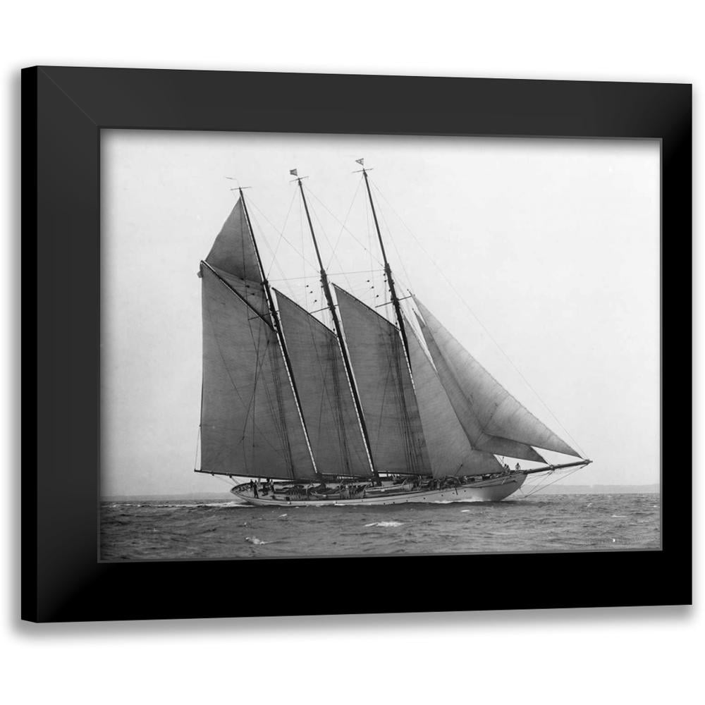 Levick, Edwin 14x12 Black Modern Framed Museum Art Print Titled - The ...
