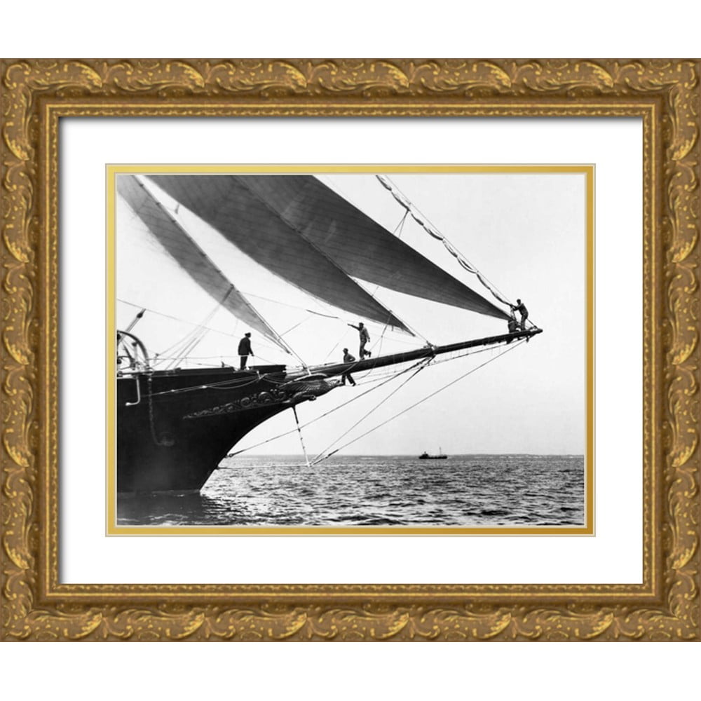 Levick, Edwin 32x25 Gold Ornate Wood Framed with Double Matting Museum ...