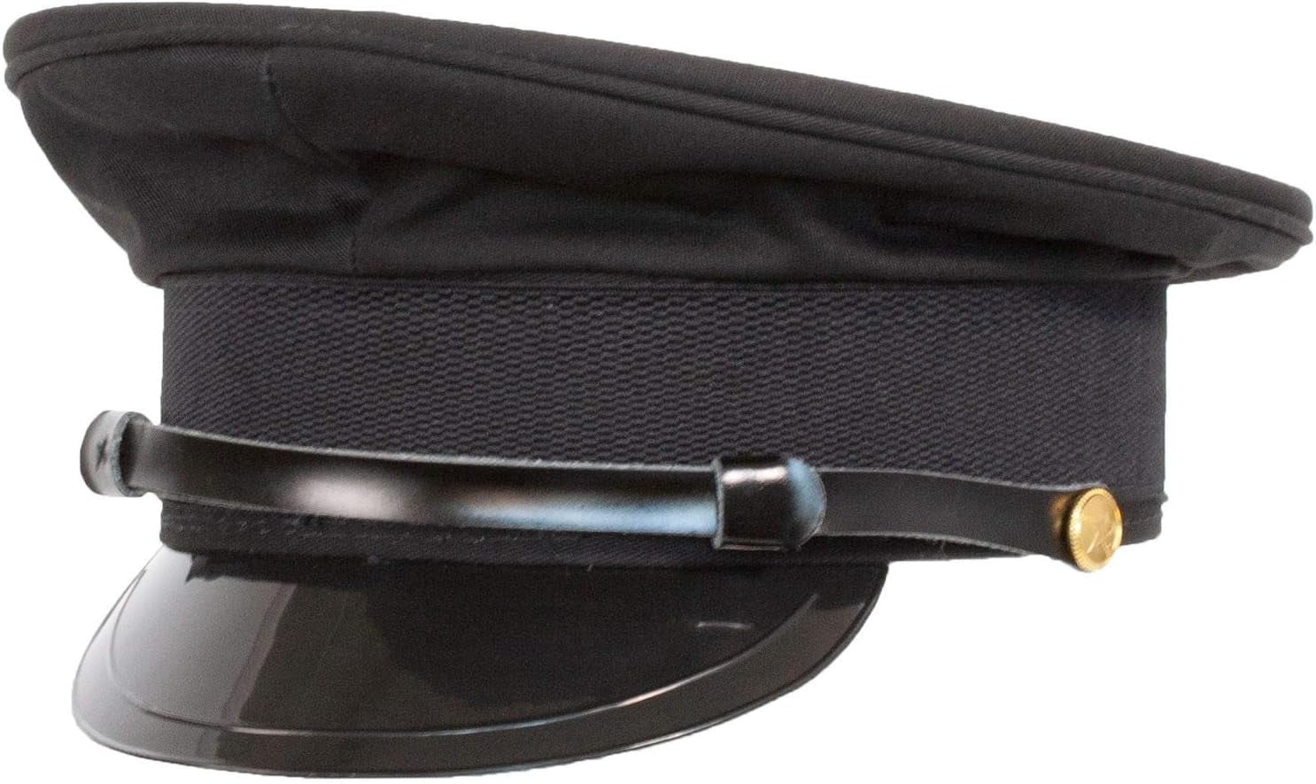 Levine Hats Men's Deluxe Chauffeur Limousine Driver Hat Fitted Quality ...