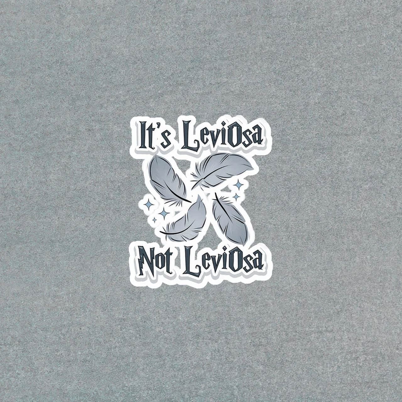 It'S Leviosa Not Leviosa Harry Potter Inspired Stickerphone Decal Water Bottle Stickers, Vinyl ...