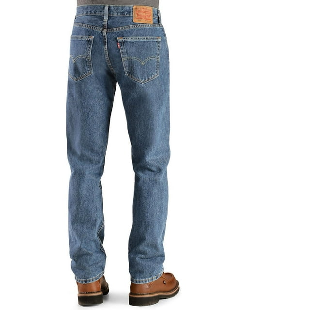 Levis Men's 505 Regular Fit Jeans - Walmart.com