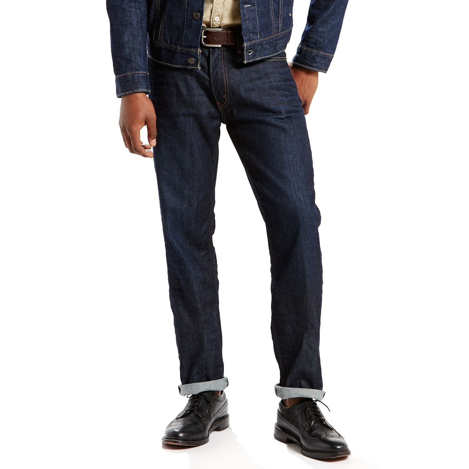 Levis Mens 541 Athletic Fit Slightly Tapered Leg Jeans, The Rich, 40X32 ...