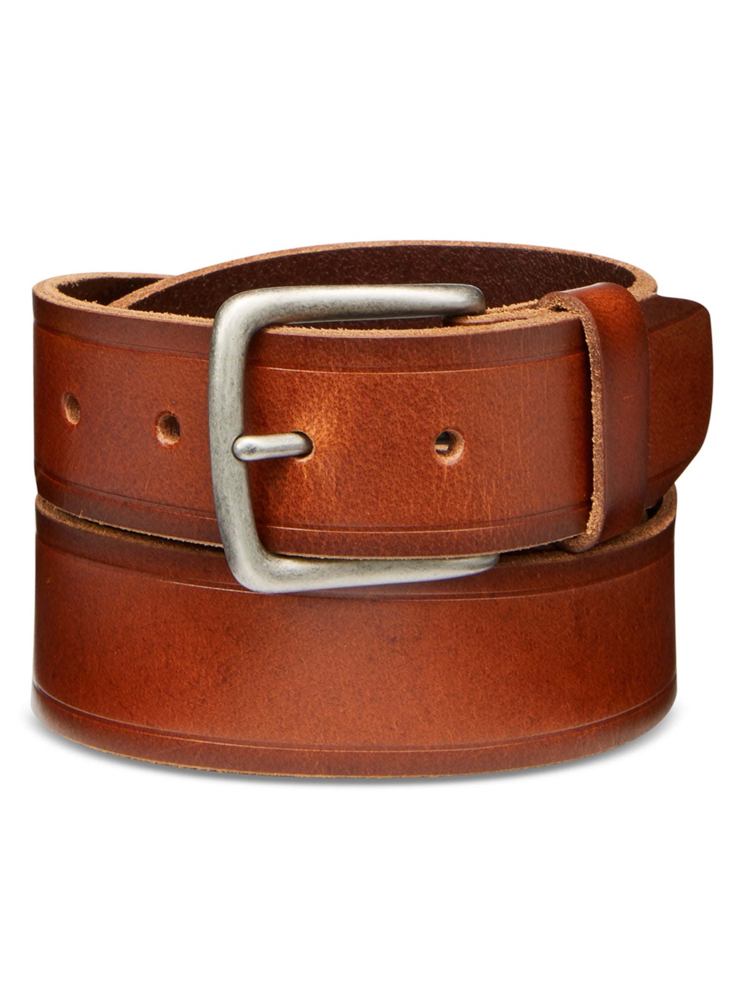 Levis Mens Bridle Leather Belt Cognac L - Walmart.com